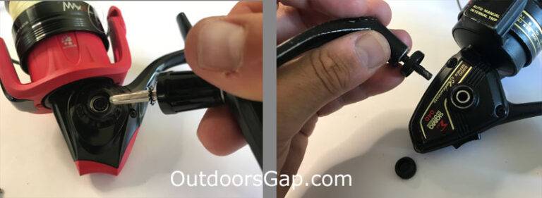 How To Change A Fishing Reel Handle - Outdoors Gap