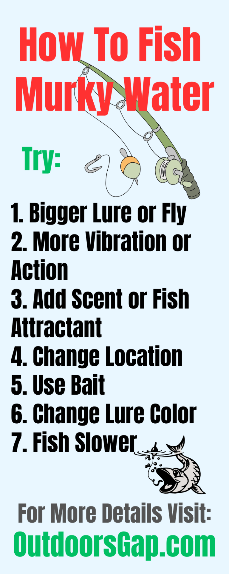 7 Ways On How To Fish Murky Water More Effectively - Outdoors Gap