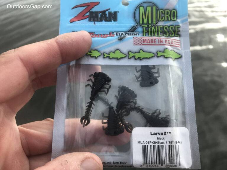 Z-Man Micro Finesse LarvaZ Review - Outdoors Gap